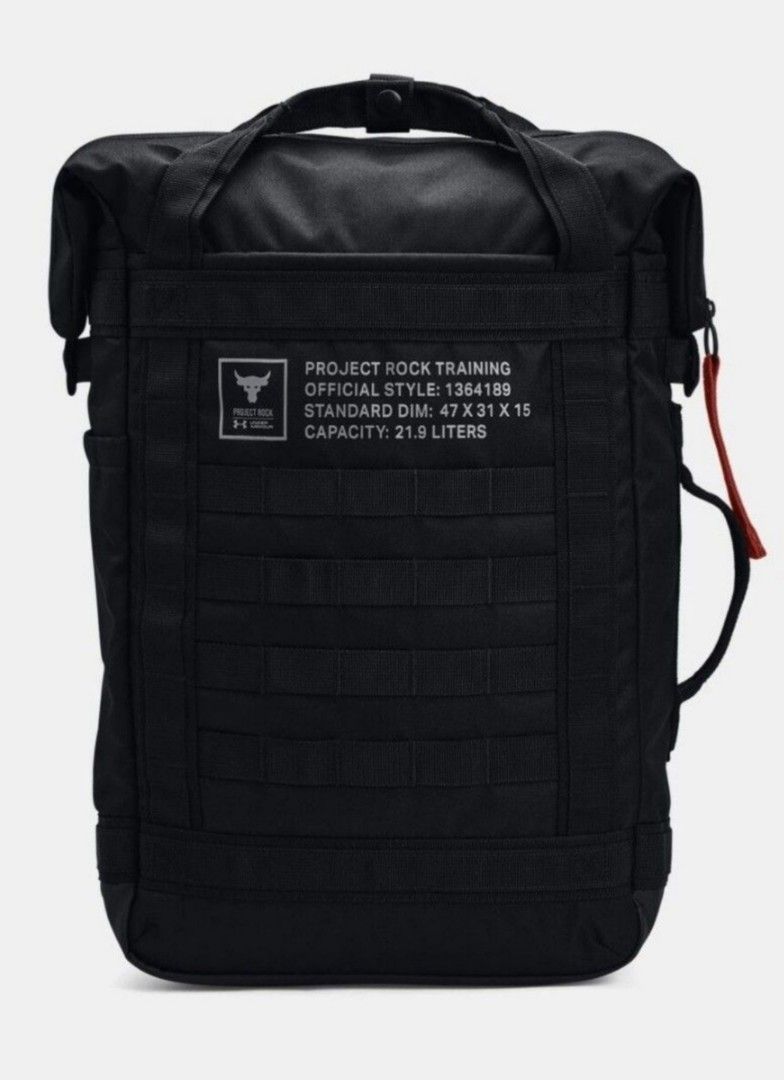 Under Armour Project Rock Backpack, Men's Fashion, Bags, Backpacks on ...