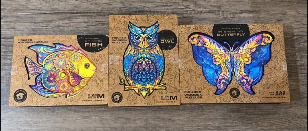 Unidragon Wooden Jigsaw Puzzle Hobbies Toys Toys Games On Carousell