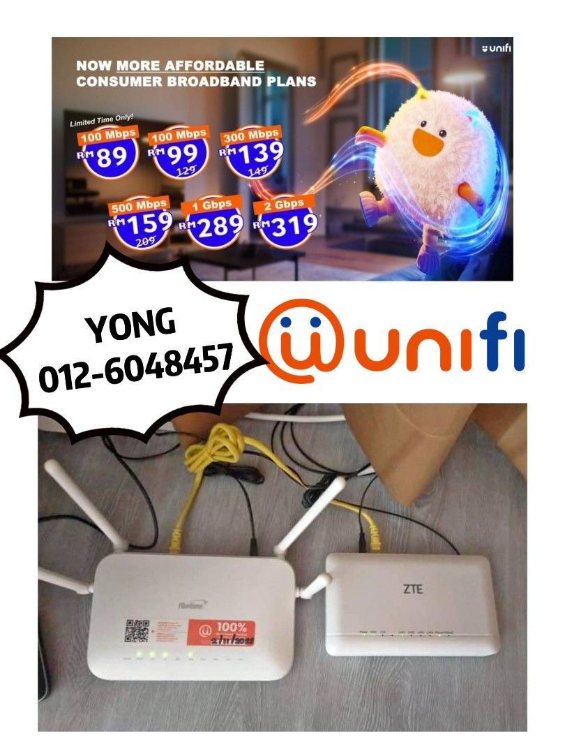 Unifi Tm Modem Router Internet Computers And Tech Parts And Accessories Other Accessories On