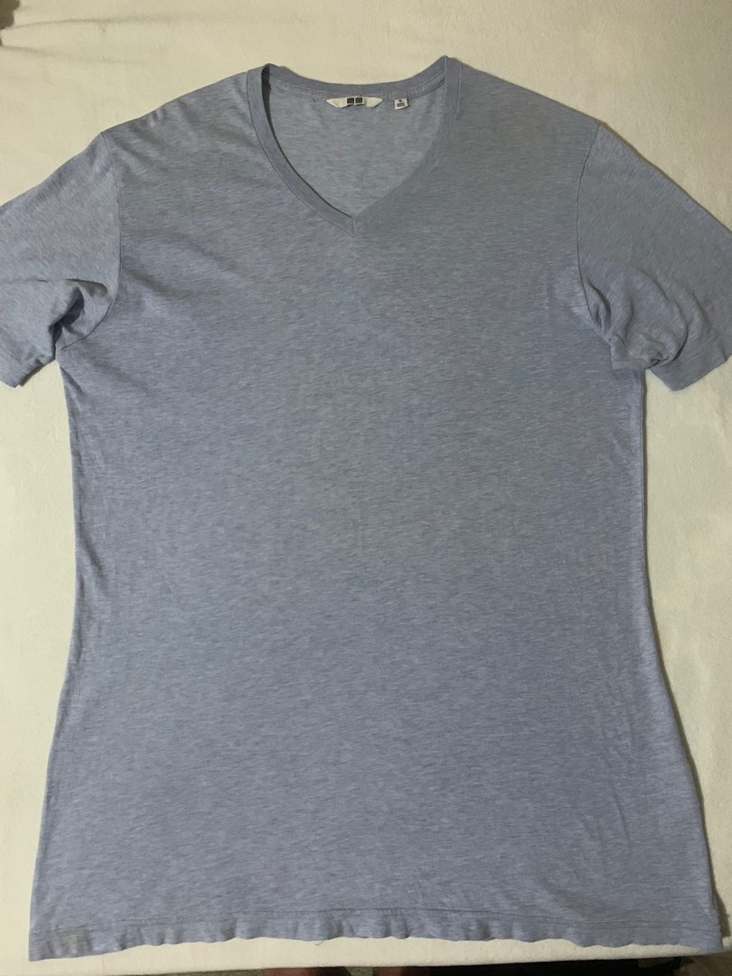 Uniqlo Basic Shirt, Men's Fashion, Tops & Sets, Tshirts & Polo Shirts ...