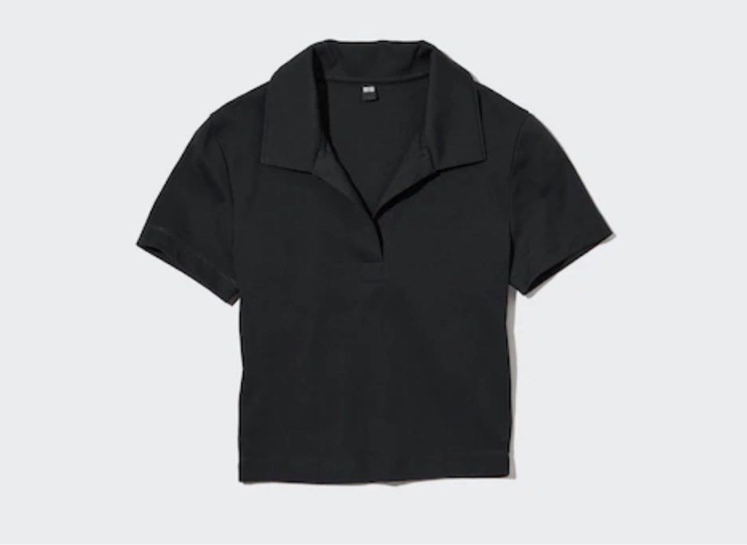 uniqlo crop top, Women's Fashion, Tops, Other Tops on Carousell