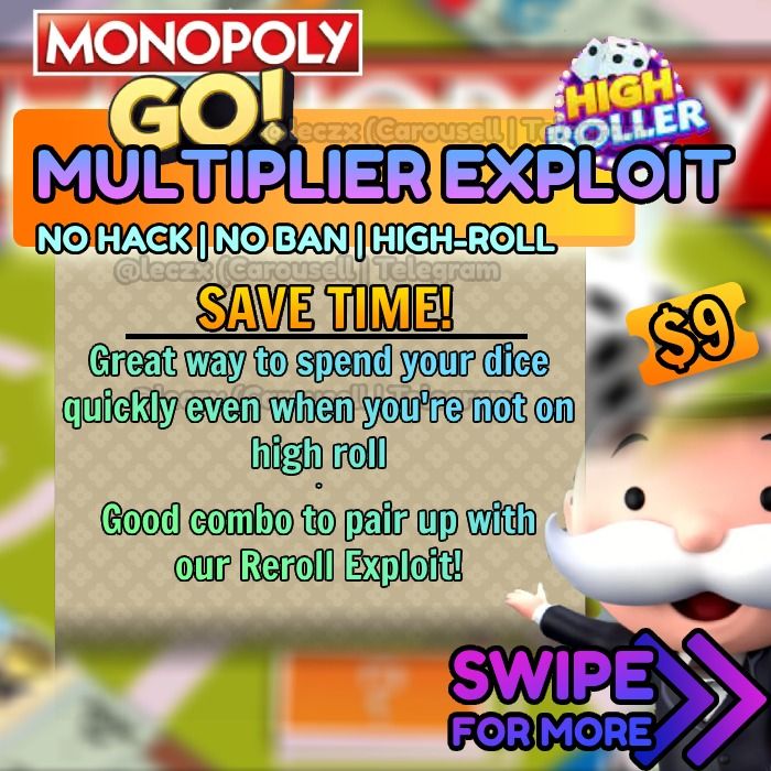 UNLIMITED DICE MONOPOLY GO (REROLL & MULTIPLIER EXPLOIT) VERSION 1.12.2 ...