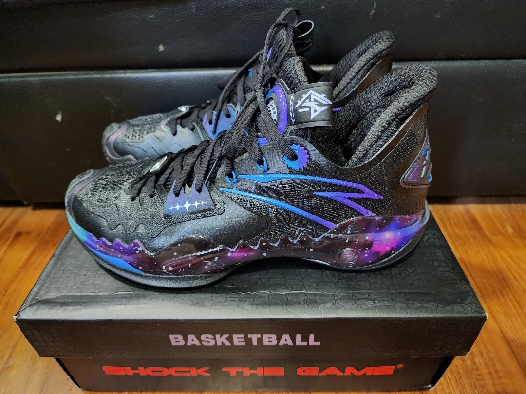 US9.5 Anta Kyrie Irving Shockwave Shock Wave 5 dark matter basketball ...