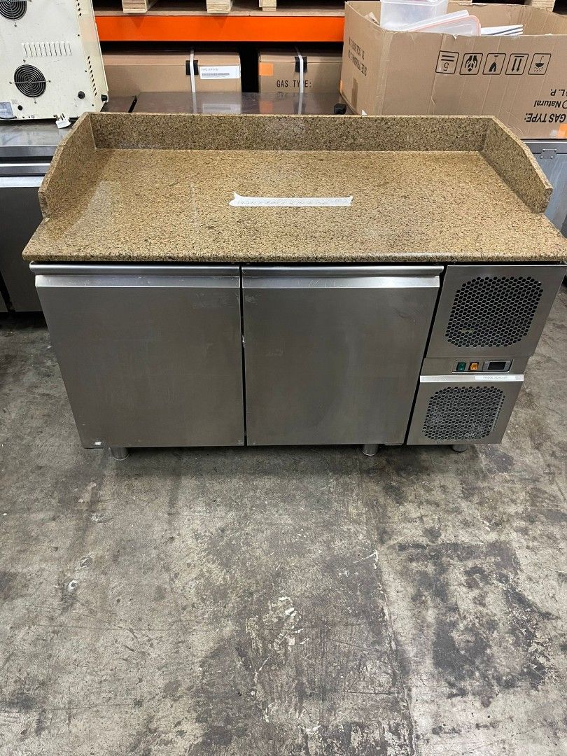 Used 2 door counter chiller with marble top, TV & Home Appliances ...
