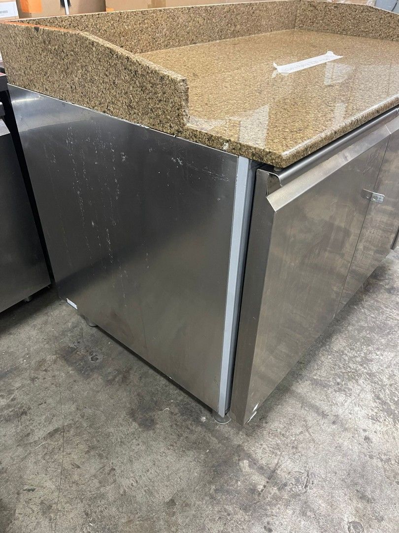 Used 2 door counter chiller with marble top, TV & Home Appliances ...
