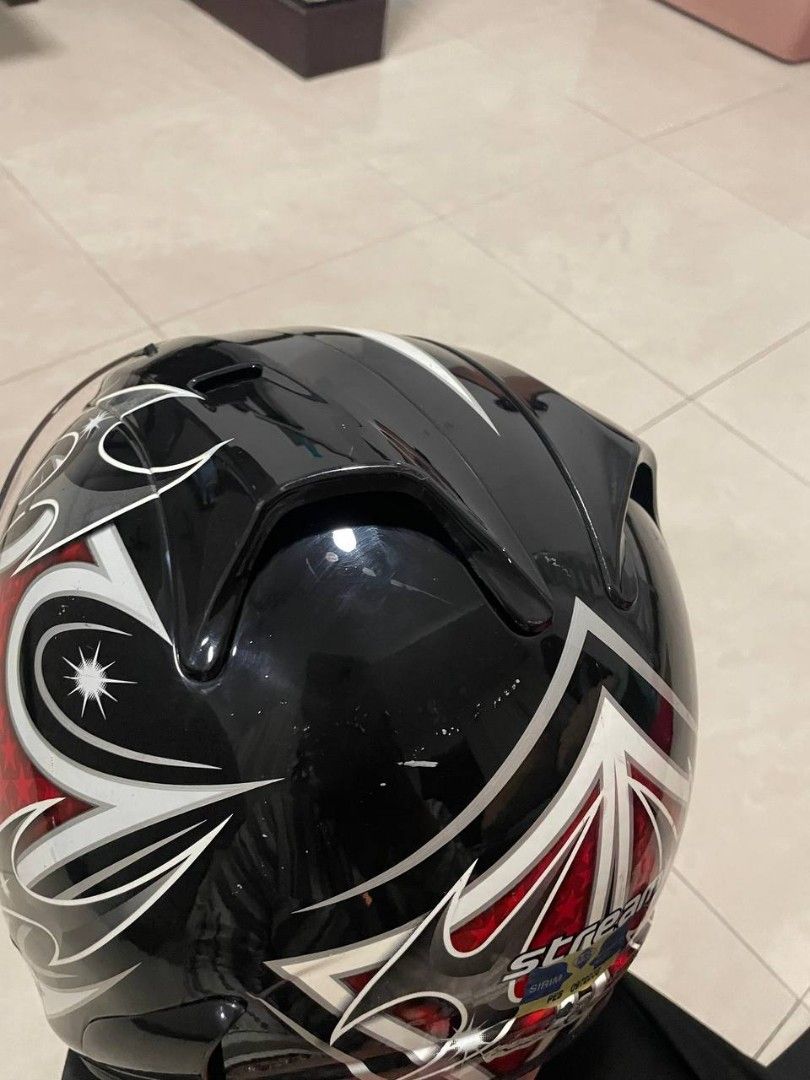 USED HELMET XDOT STREAM : SERIES G626A-KF, Motorbikes on Carousell
