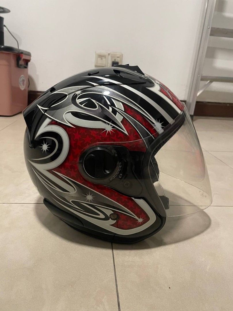 USED HELMET XDOT STREAM : SERIES G626A-KF, Motorbikes on Carousell