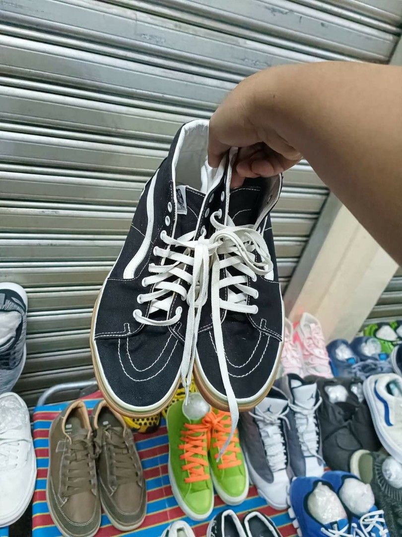 VANS MENS SK8-HI STACKED BLACK CH, Men's Fashion, Footwear, Sneakers on ...