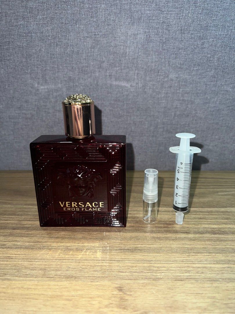 versace eros flame decant, Beauty & Personal Care, Fragrance & Deodorants on Carousell