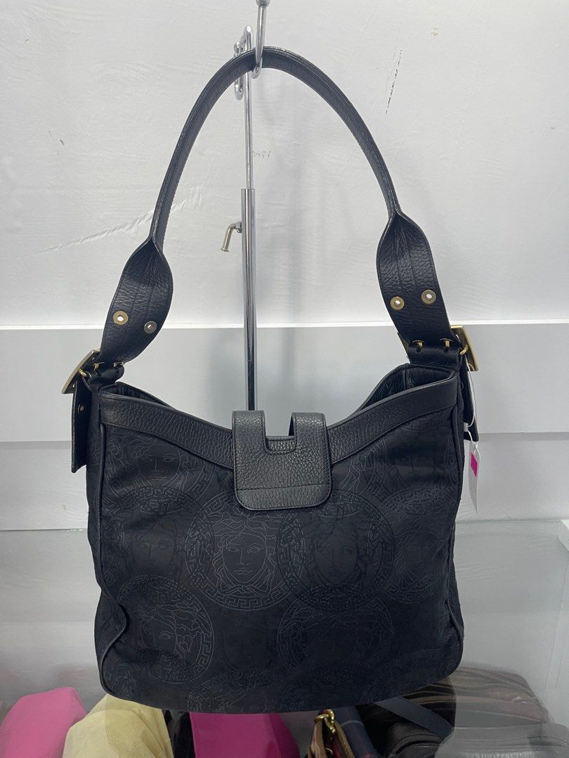 Versace Medusa Signature Canvas, Luxury, Bags & Wallets on Carousell