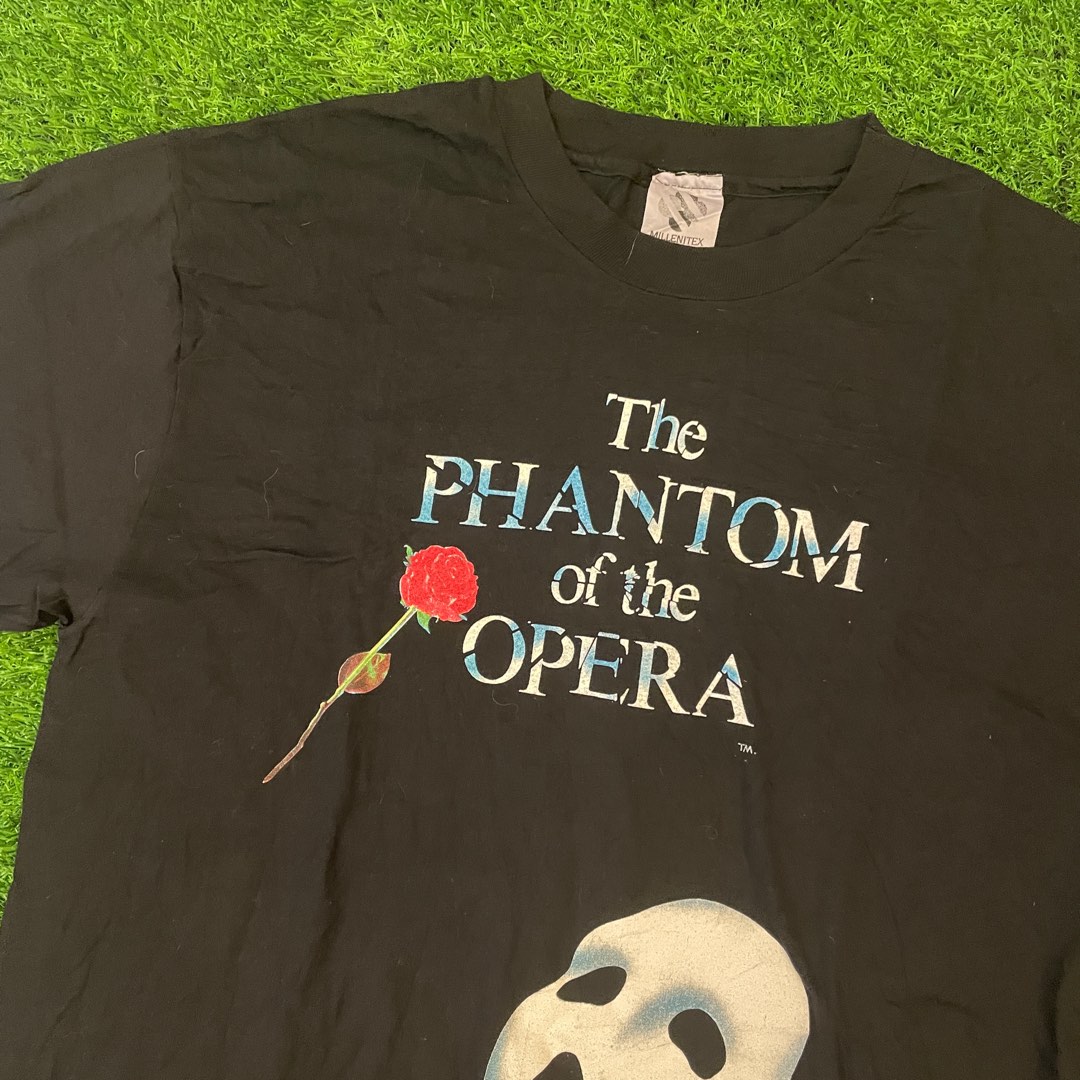 Vintage 90s Phantom of the Opera Shirt, Men's Fashion, Tops & Sets ...