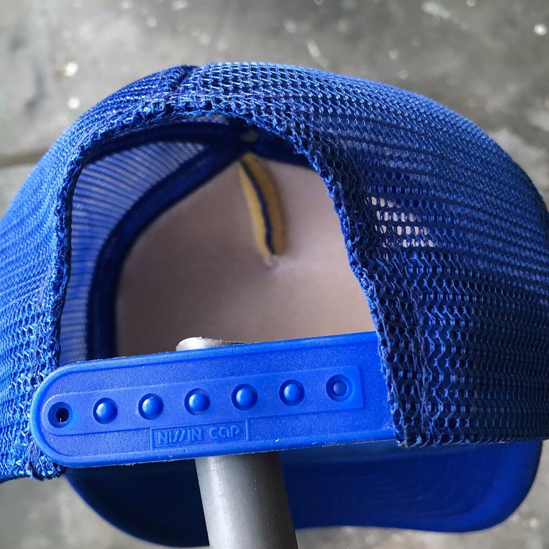 Vintage 90’s Trucker Rope Hat by Nissin, Fesyen Pria, Aksesoris, Topi ...