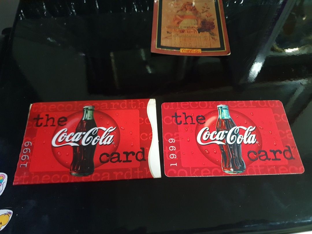 Vintage Coca Cola Card 1999, Hobbies & Toys, Memorabilia & Collectibles ...