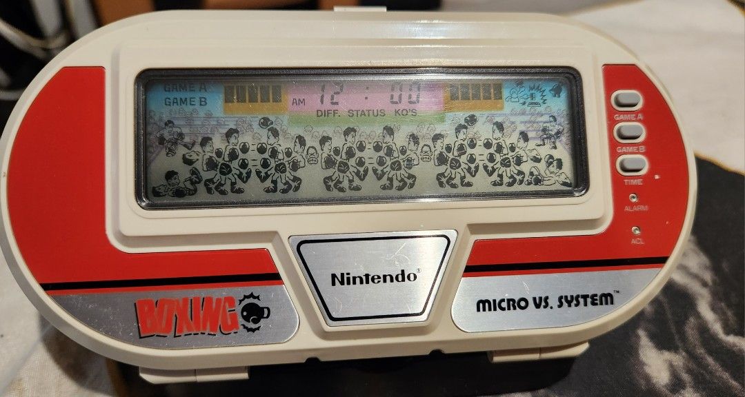 Vintage Nintendo Game & Watch Micro VS System - Boxing - 1984, Hobbies ...