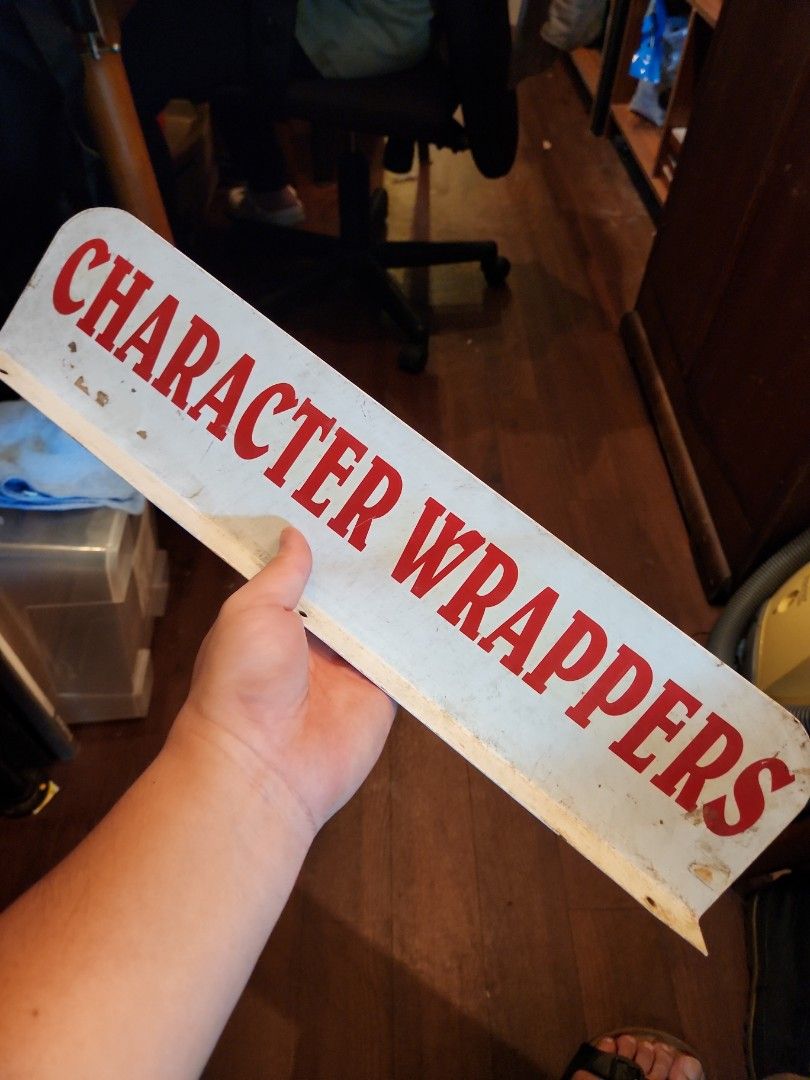 Vintage Signage Character Wrappers Vendermac, Hobbies & Toys ...