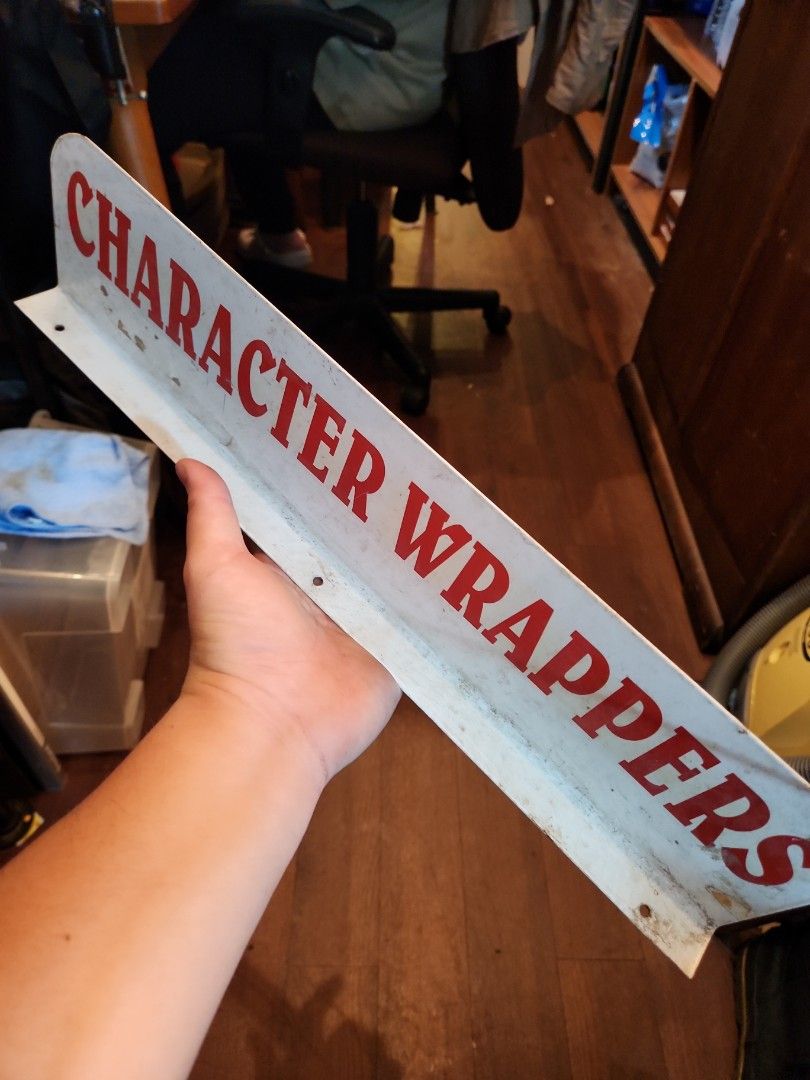 Vintage Signage Character Wrappers Vendermac, Hobbies & Toys ...