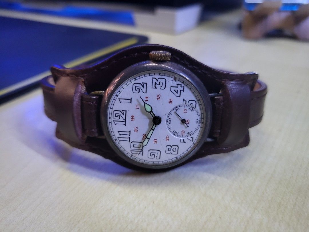 Vintage Trench watch, Luxury, Watches on Carousell