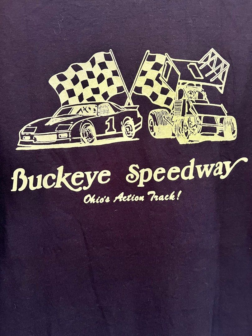 Vintage TShirt Permotoran Buckeye Speedway Harley Davidson, Men's ...