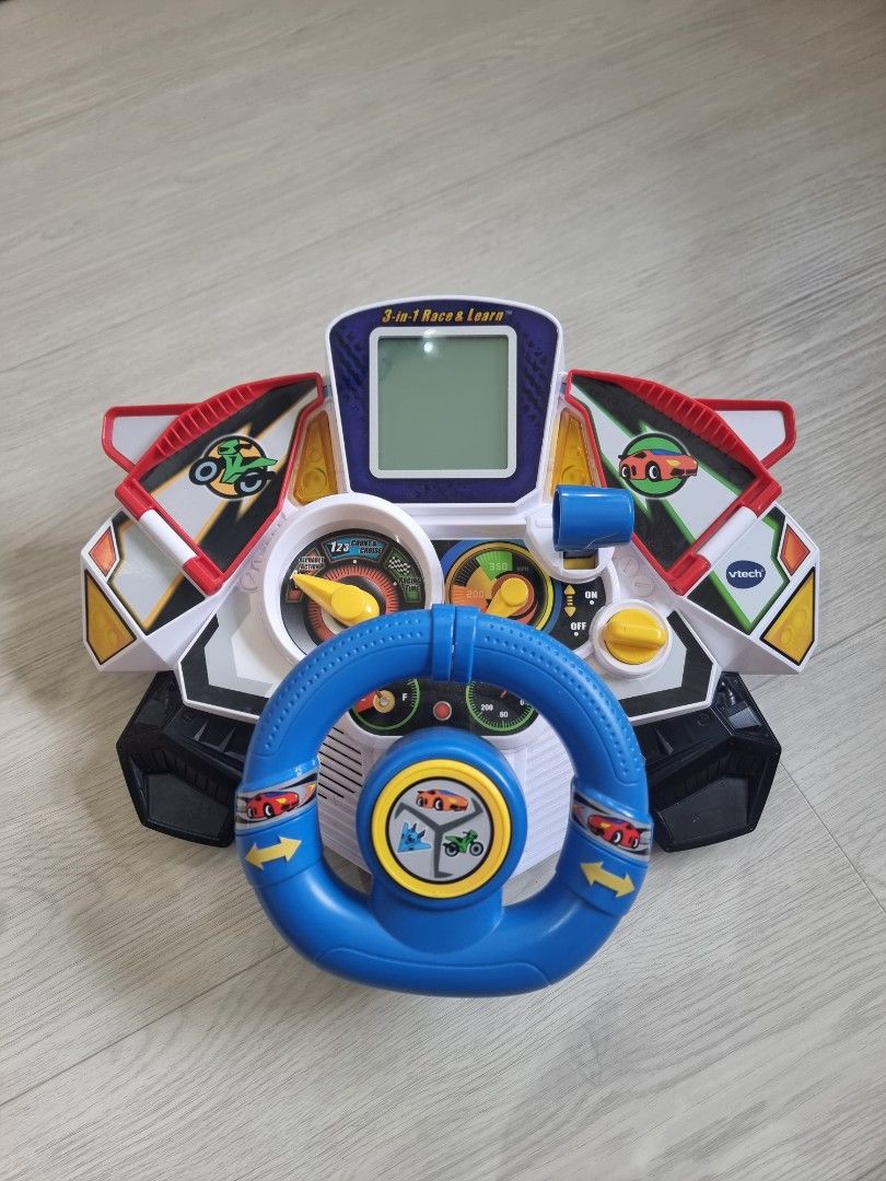VTECH 3in1 Race & Learn, Hobbies & Toys, Toys & Games on Carousell