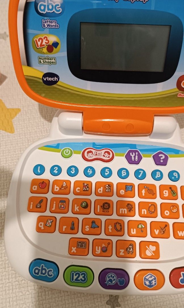 Vtech laptop tote and go laptop, Hobbies & Toys, Toys & Games on Carousell