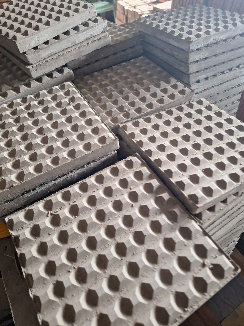 WAFFLE TILES GRAY, Commercial & Industrial, Construction & Building ...