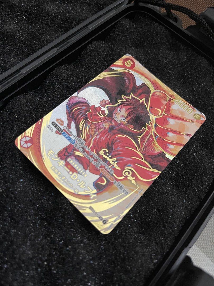 WTS ODA SIGNED LUFFY ANNIVERSARY CARD, Hobbies & Toys, Toys & Games on ...