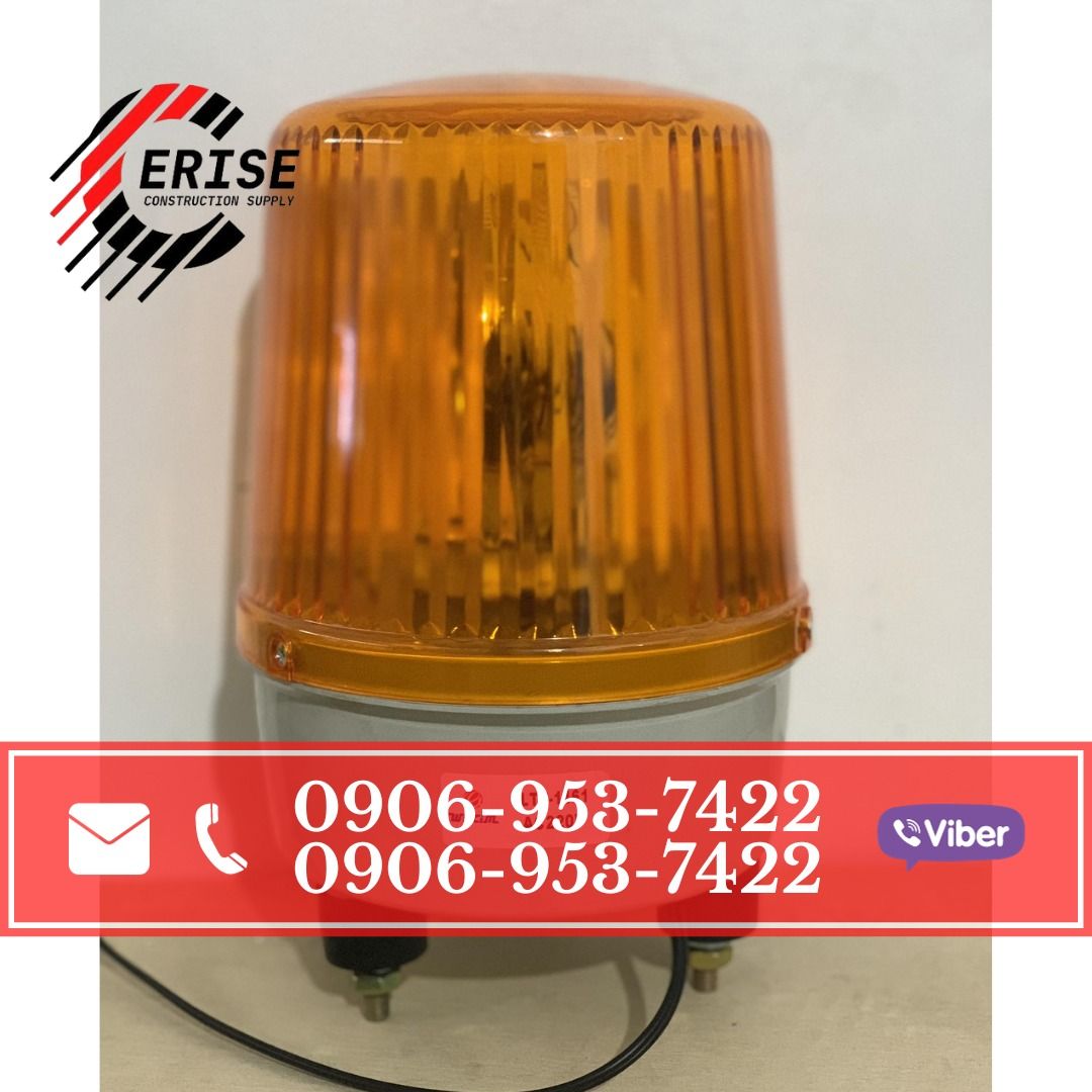 Yellow Warning Light 220v, Commercial & Industrial, Construction ...
