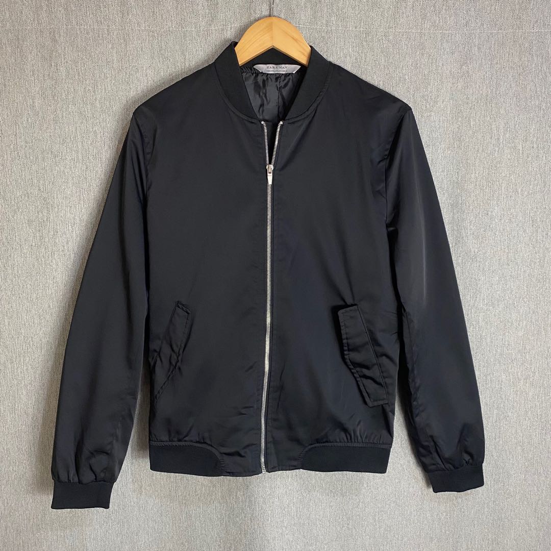 Zara Man - Bomber Jacket, Men's Fashion, Activewear on Carousell