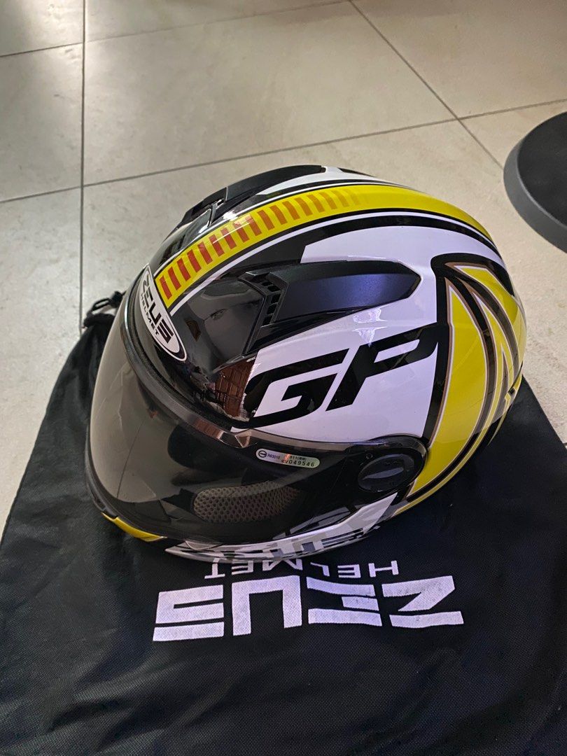 ZEUS Helmet GP edition, Motorbikes on Carousell