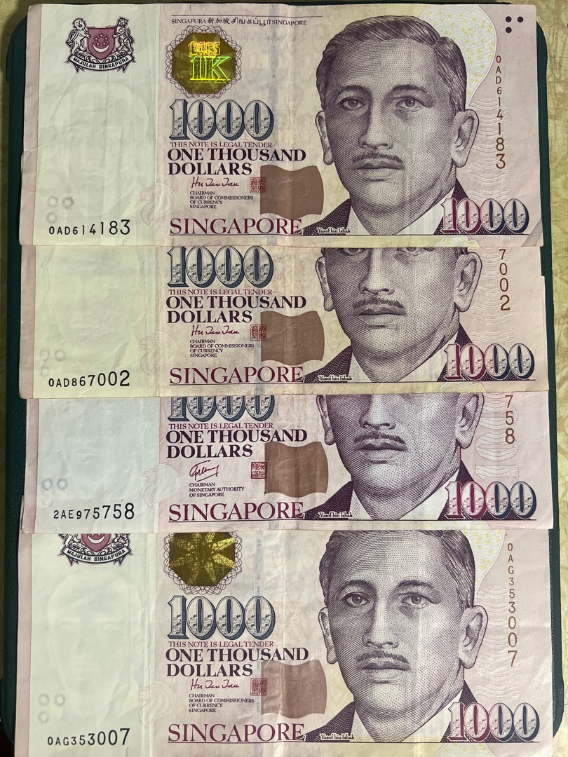 $1000 notes, Hobbies & Toys, Memorabilia & Collectibles, Currency on ...
