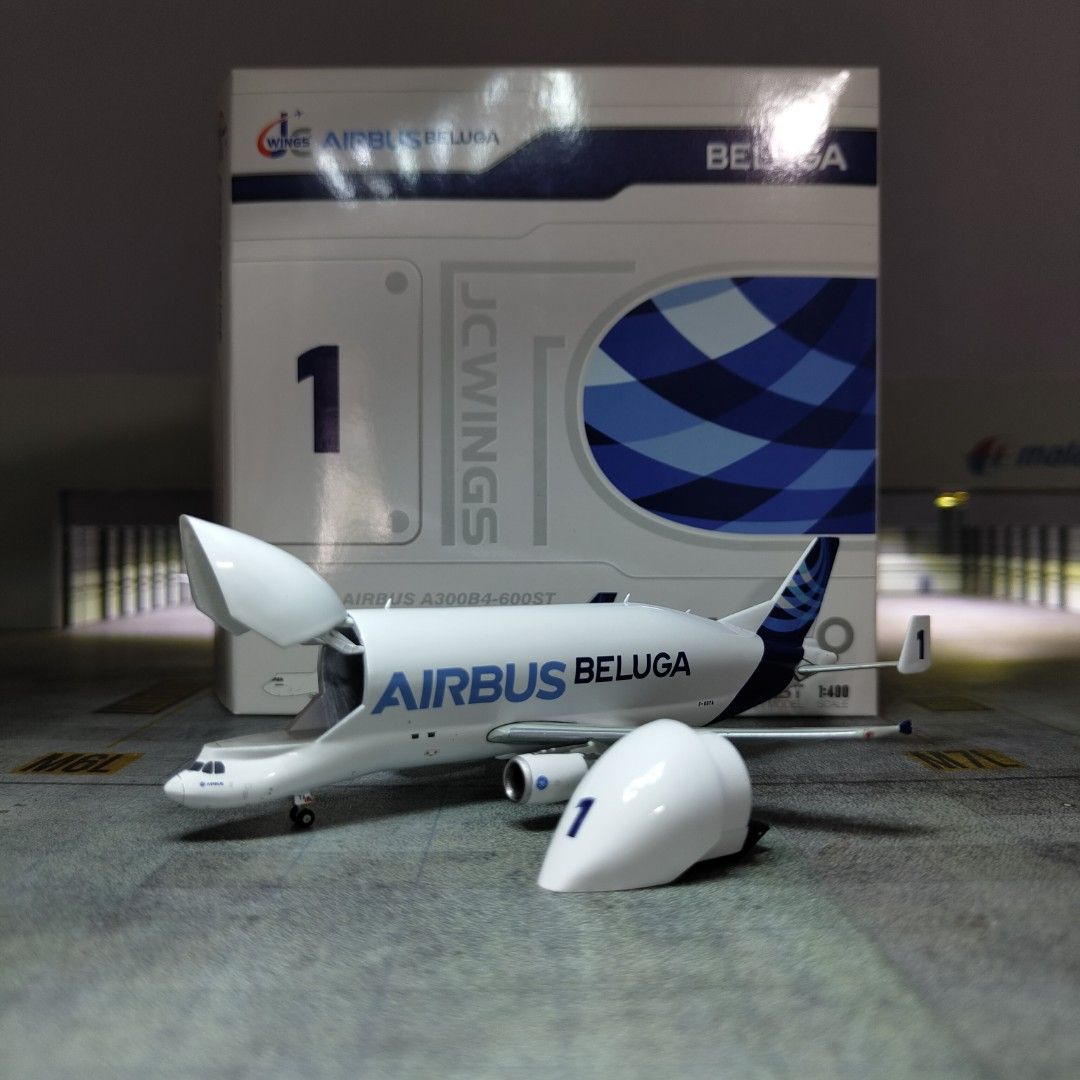 1:400 JC Wings Airbus A300-600ST Beluga, Hobbies & Toys, Memorabilia & Collectibles, Vintage ...