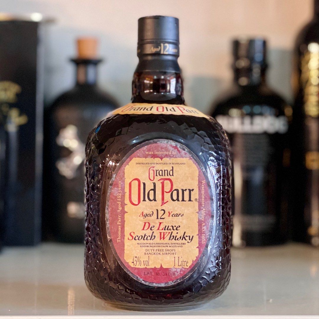 1L Old Parr 12 Whisky whiskey no box 43% ABV1000ml, Food & Drinks, Alcoholic Beverages on Carousell