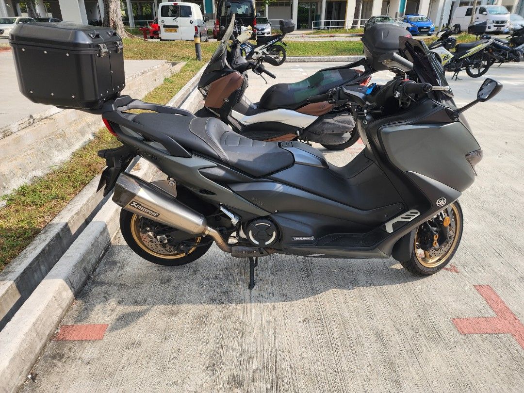 2021 Yamaha TMax TechMax, Motorcycles, Motorcycles for Sale, Class 2 on Carousell