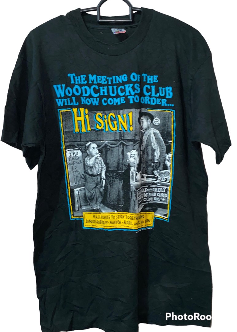 21x31.5 vintage old tv series little rascals high sign STYMIE & SPANKY ...