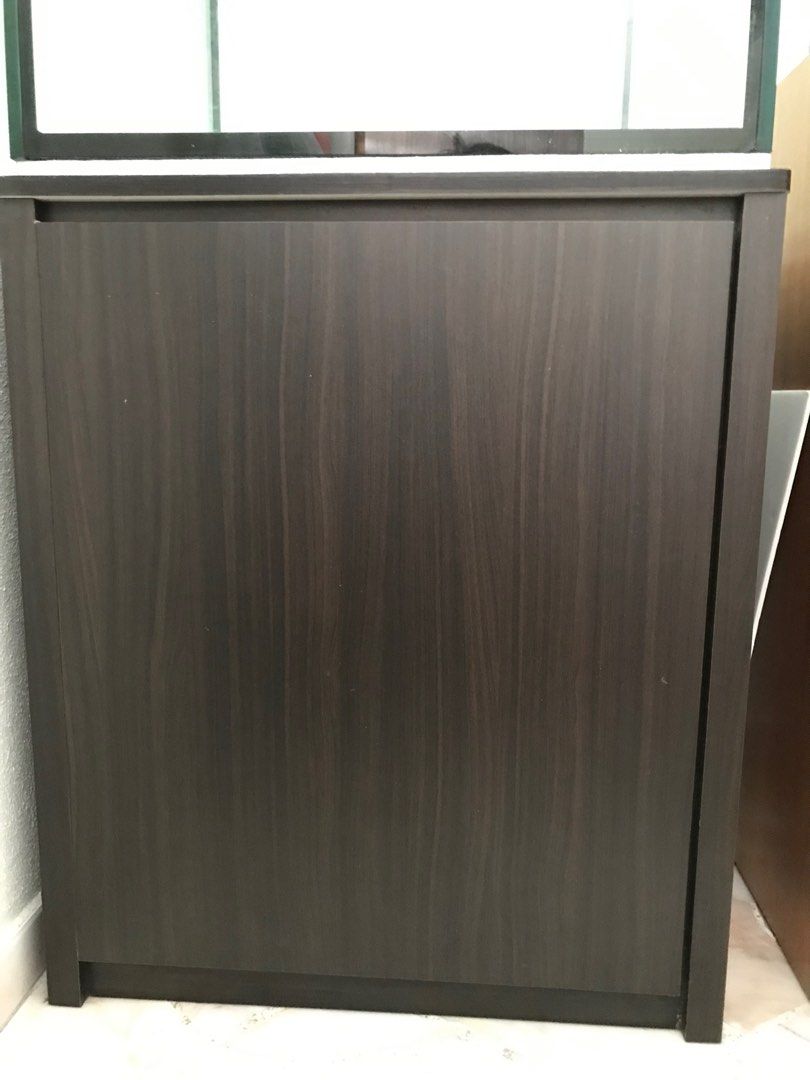 2ft X 2ft x 2ft 12mm glass tank & cabinet for sale., Pet Supplies ...