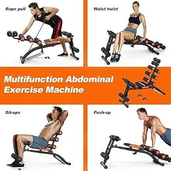 6 in 1 Exercise Machine, Sports Equipment, Exercise & Fitness, Cardio ...