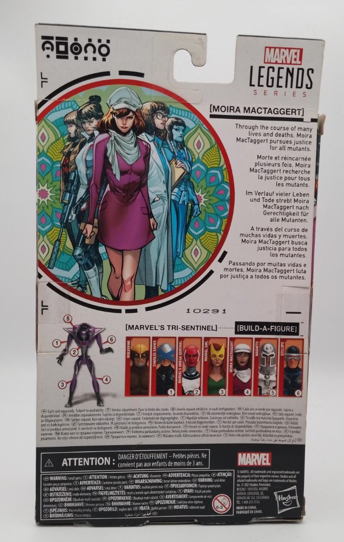 "6 INCH HASBRO Moira MacTaggert Marvel X Men Marvel Legends Series ...