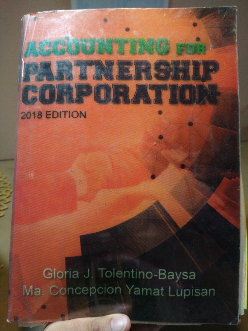 Accounting for Partnership Corporation ( Baysa & Lupisan) 2018, Hobbies ...