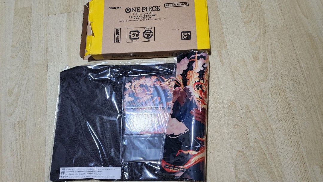 Optcg Ace championship Playmat and Box, Hobbies & Toys, Toys & Games on ...