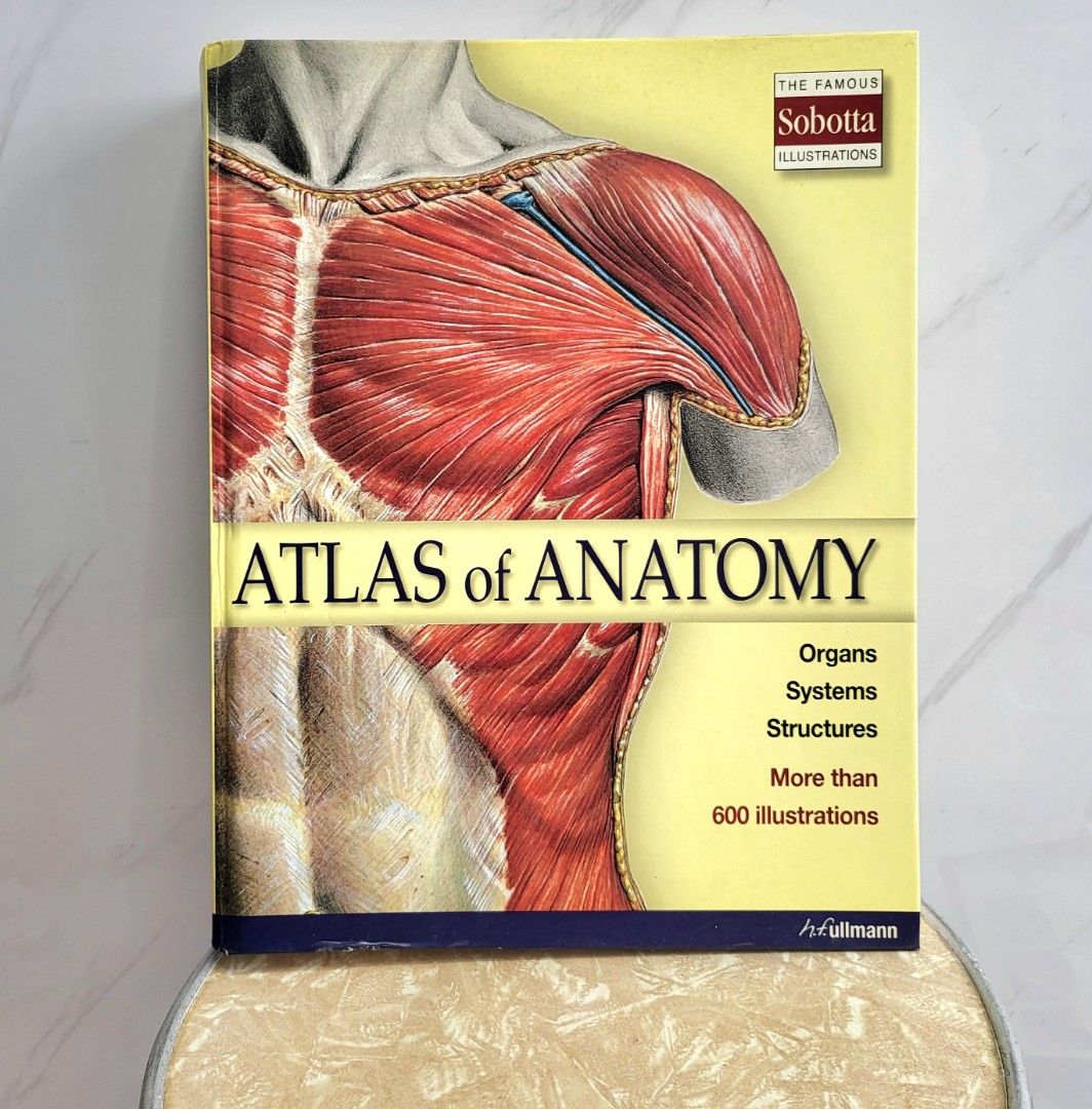 Atlas of Anatomy. Year 2009 edition hard cover book of 440 pages ...