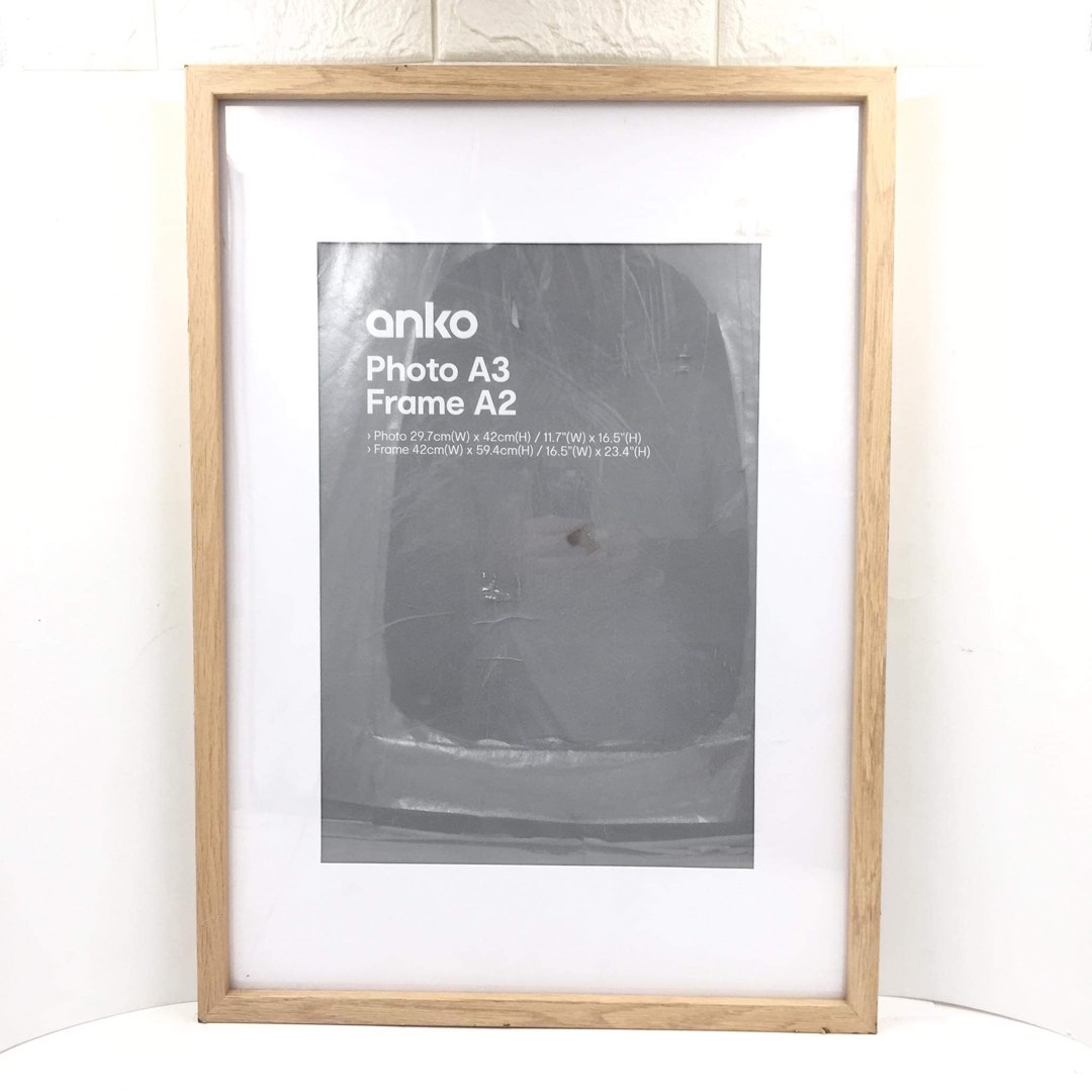 ANKO A2 Box Mat A3 Brown Photo Frame Large, Furniture & Home Living ...