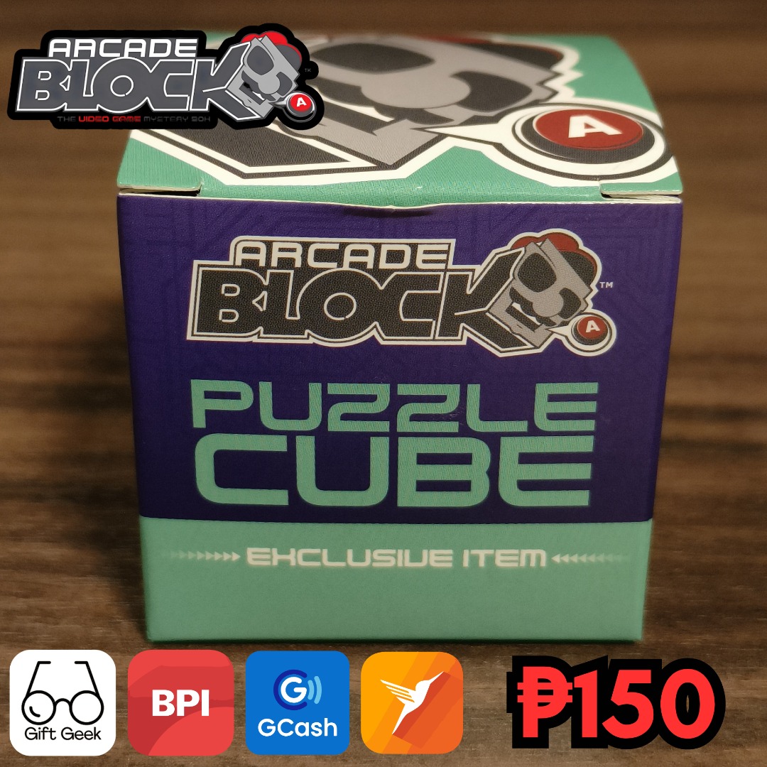 Arcade Block Exclusive Puzzle Rubik's Cube, Hobbies & Toys, Toys ...