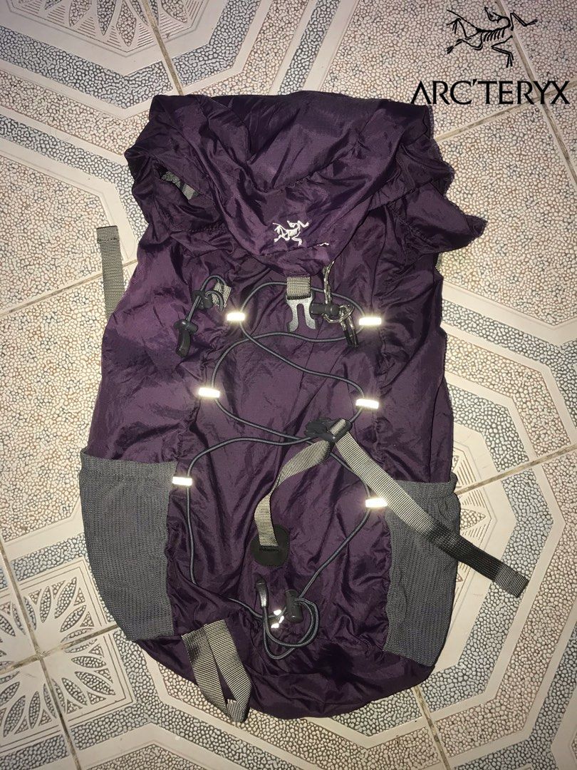 Arcteryx Packable Ripstop Backpack Trekking Hiking Camping Daypack, Men ...