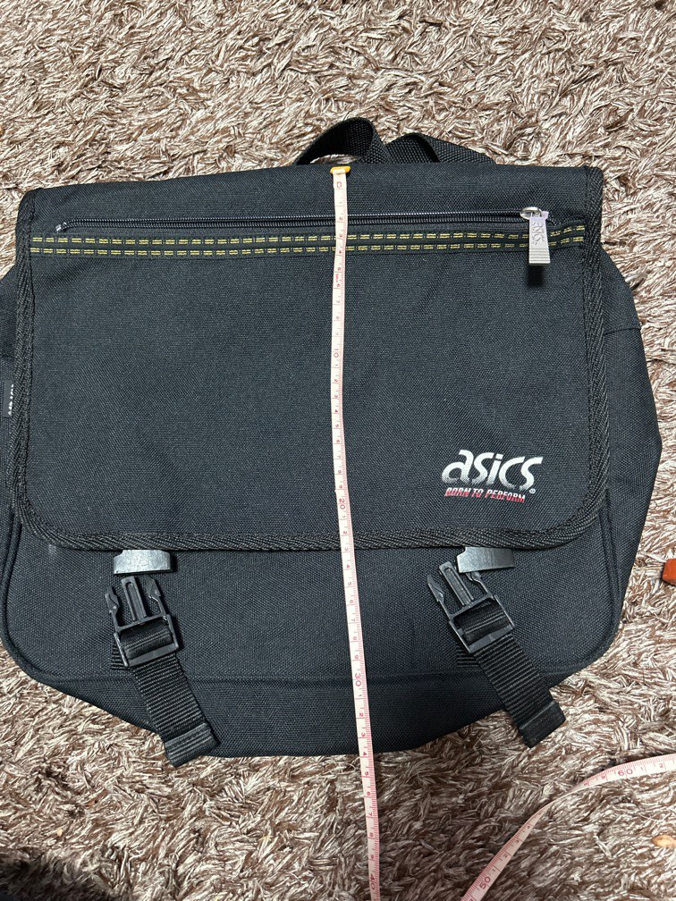2026 Asics messenger laptop tablet sling backpack, Men's Fashion, Bags ...