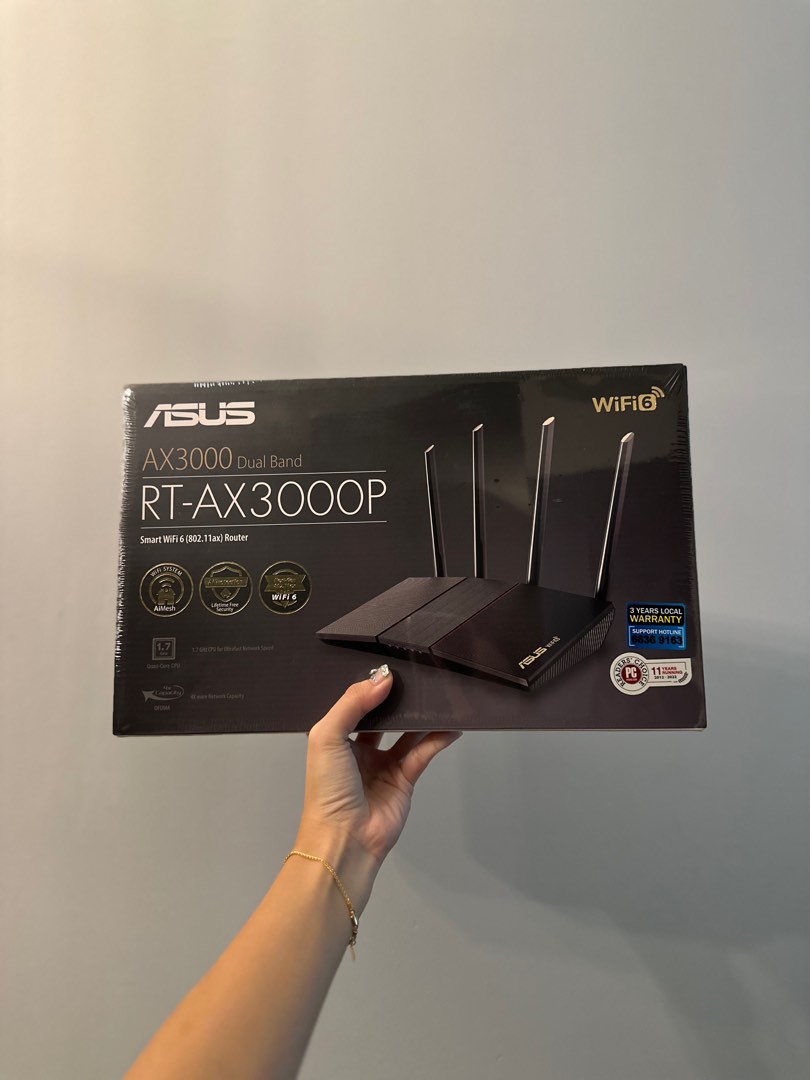ASUS RT-AX3000P, Computers & Tech, Parts & Accessories, Networking on ...