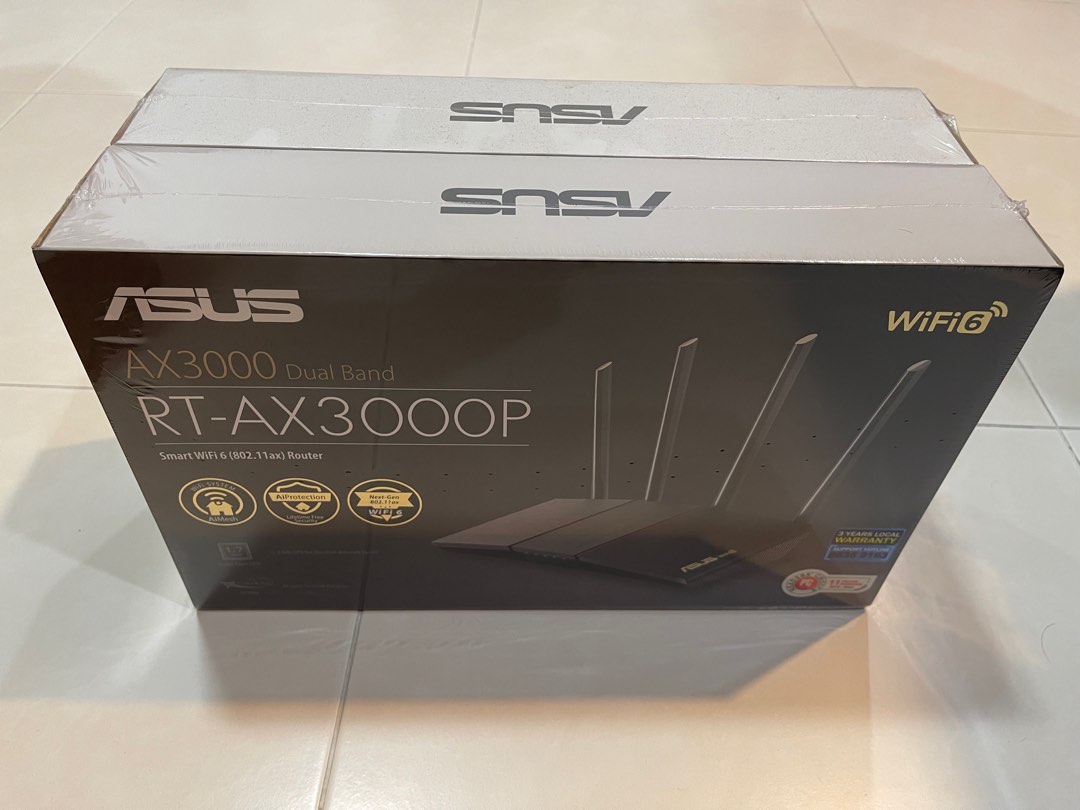 Asus RT-AX3000P AX3000 wifi 6, Computers & Tech, Parts & Accessories ...