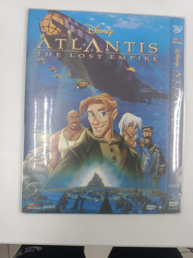 Atlantis : The Lost Empire - Bluray CD, Hobbies & Toys, Music & Media ...
