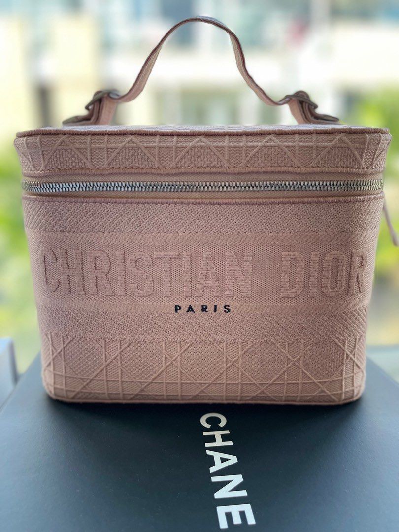 Authentic Christian Dior Travel Vanity Case, Luxury, Bags & Wallets on ...