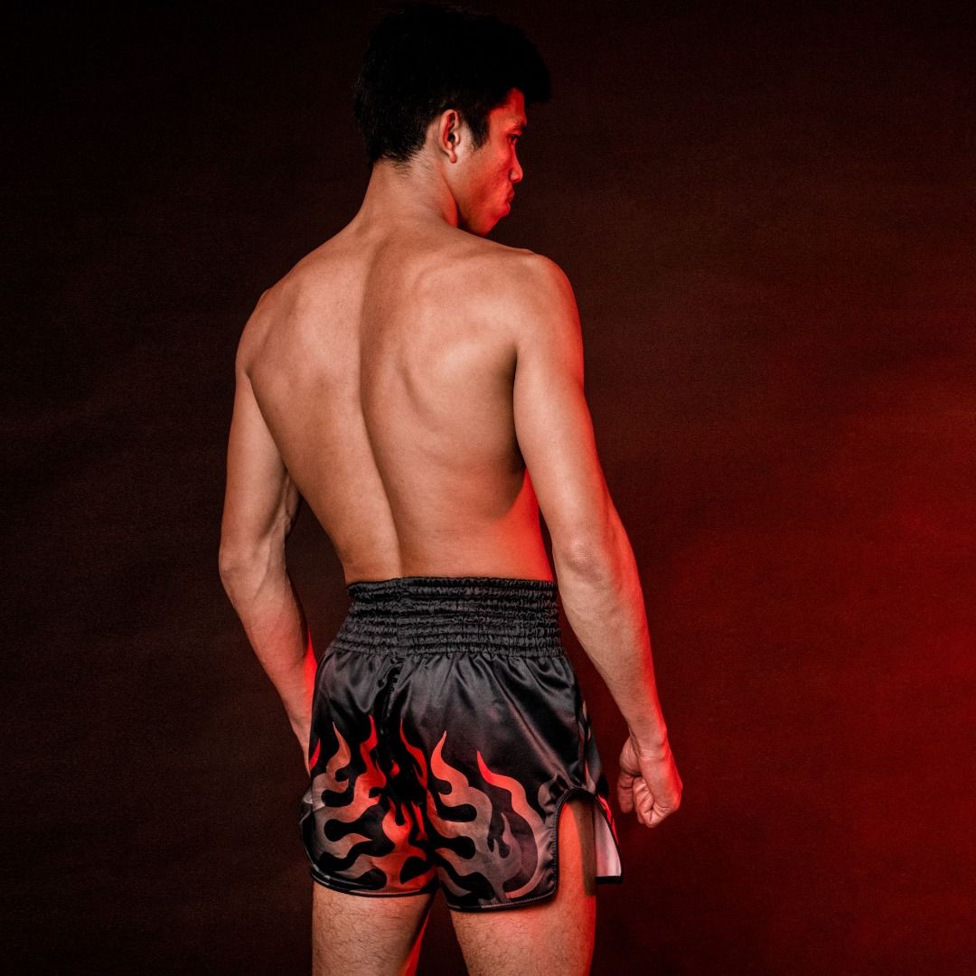Authentic Fairtex BS1921 Volcano Series Muay Thai Shorts, Men's Fashion ...
