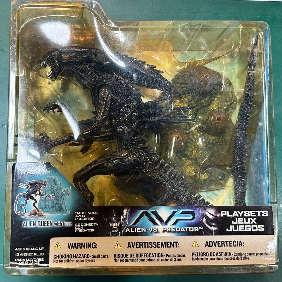 AVP ALIEN VS PREDATOR QUEEN Figure 皇后 異形 異獸戰 血獸 8”高 McFarland Toys 1盒 ...